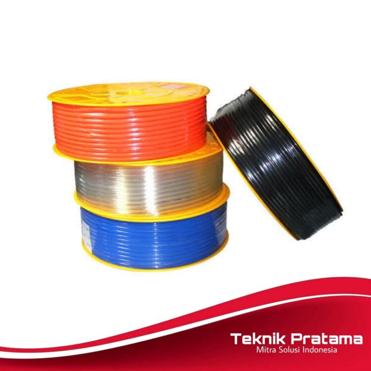 Selang PU (Polyurethane) Ukuran OD 6mm x ID 4mm – 1 Roll 200 Meter - Sabira