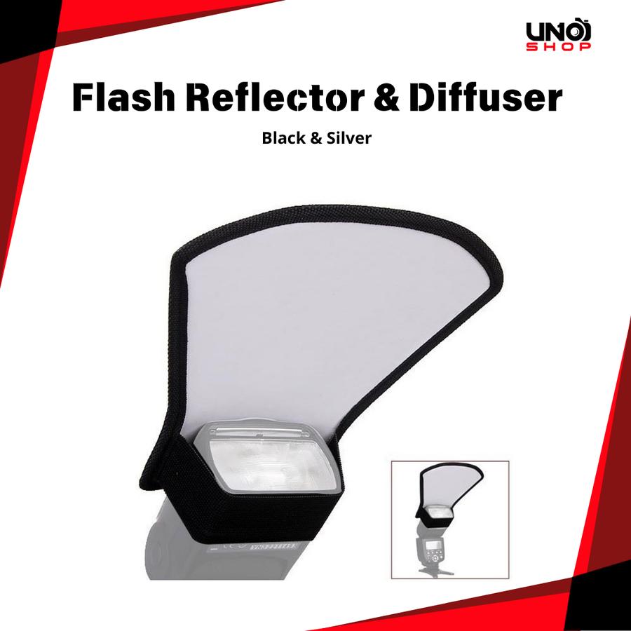 2in1 Universal External Flash Reflector & Diffuser - Sabira
