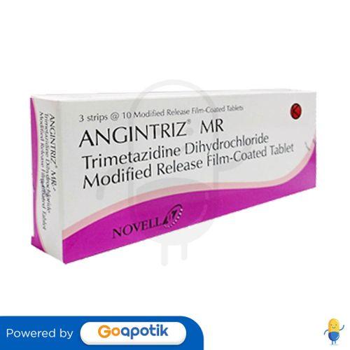Angintriz MR 35 mg Box 30 Tablet – Terapi Tambahan Antiangina - Sabira