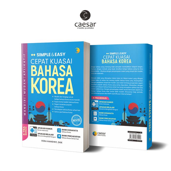 Buku Simple & Easy Cepat Kuasai Bahasa Korea - Sabira