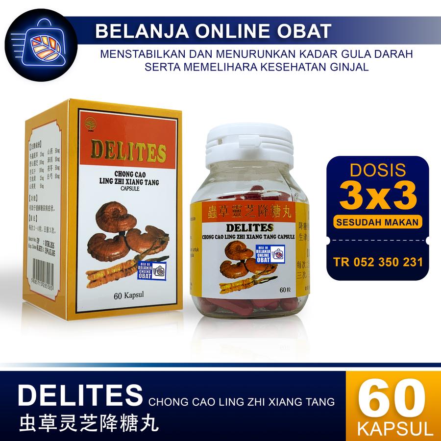 Delites (Chong Cao Ling Zhi Xiang Tang Capsule) – Solusi Alami untuk ...
