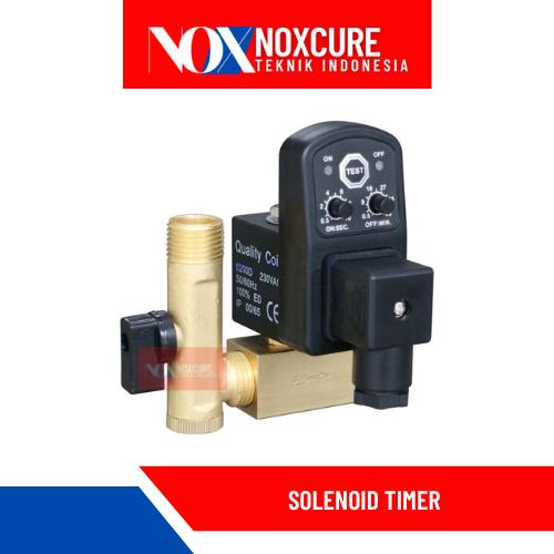 Electric Solenoid Valve 1/2″ Timer Auto Drain 16Bar Split Body 220V AC ...