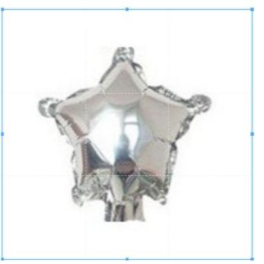 Balon Foil Bintang / Star Size Mini 5 Inch (12,5 Cm) - Sabira