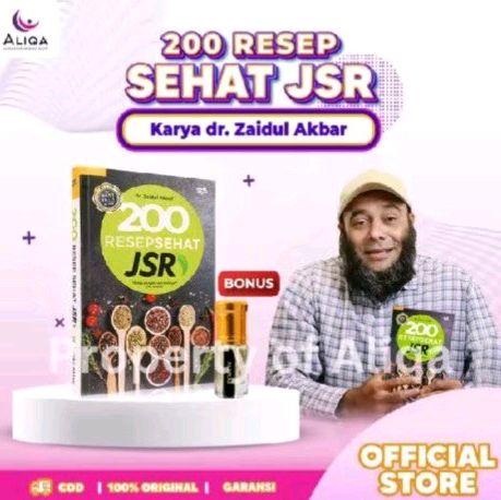 Buku 200 Resep Sehat JSR Original Asli - Sabira