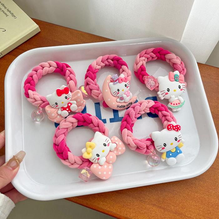 DP254 Ikat Rambut Motif Kartun Sanrio Kuromi Model Lilit Lucu ...