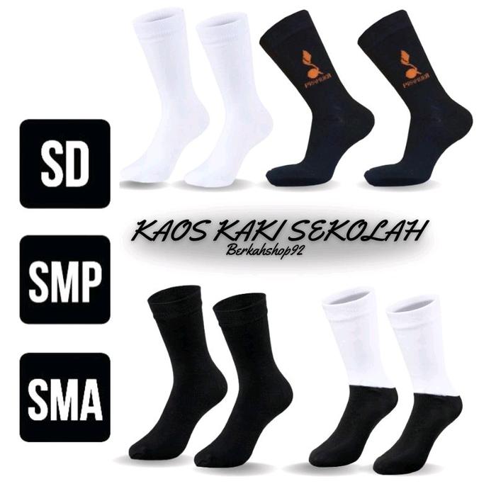 Kaos Kaki Anak Sekolah SD, SMP, SMA Pria dan Wanita – Nyaman dan ...