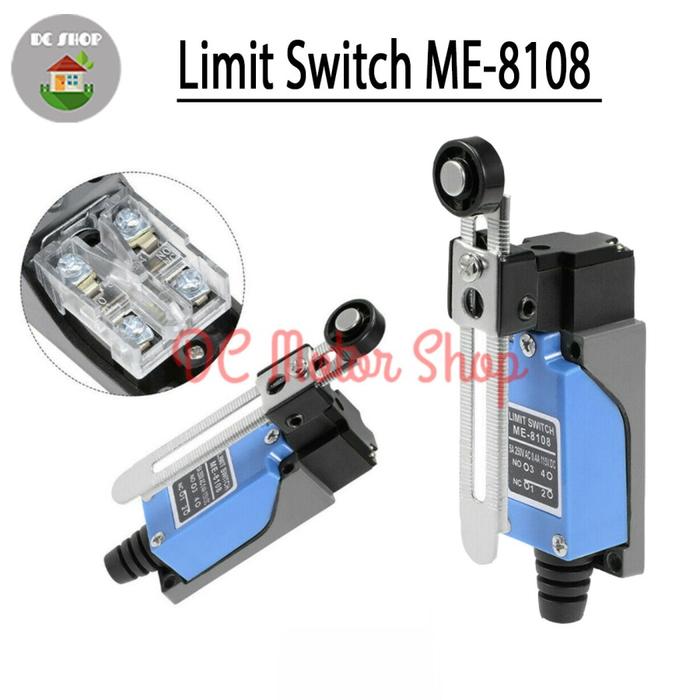 Limit Switch Momentary Roller Switch 5A 250V 1NO 1NC TZ-8108/ME-8108 - Sabira