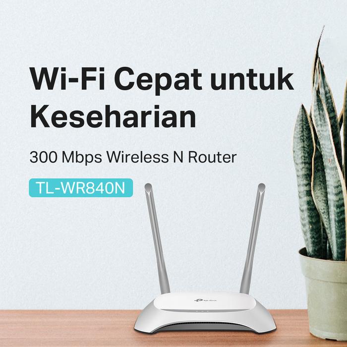 TP-Link TL-WR840N | Best Seller | 300Mbps WiFi N Router | IPv6 | IPTV | Router | Access Point ...