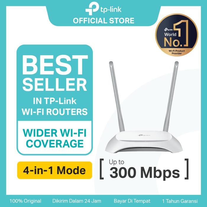 TP-Link TL-WR840N | Best Seller | 300Mbps WiFi N Router | IPv6 | IPTV | Router | Access Point ...