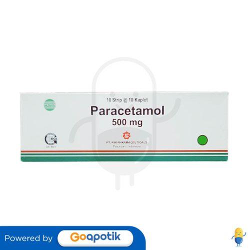 Paracetamol PIM 500 Mg Box 100 Kaplet - Sabira