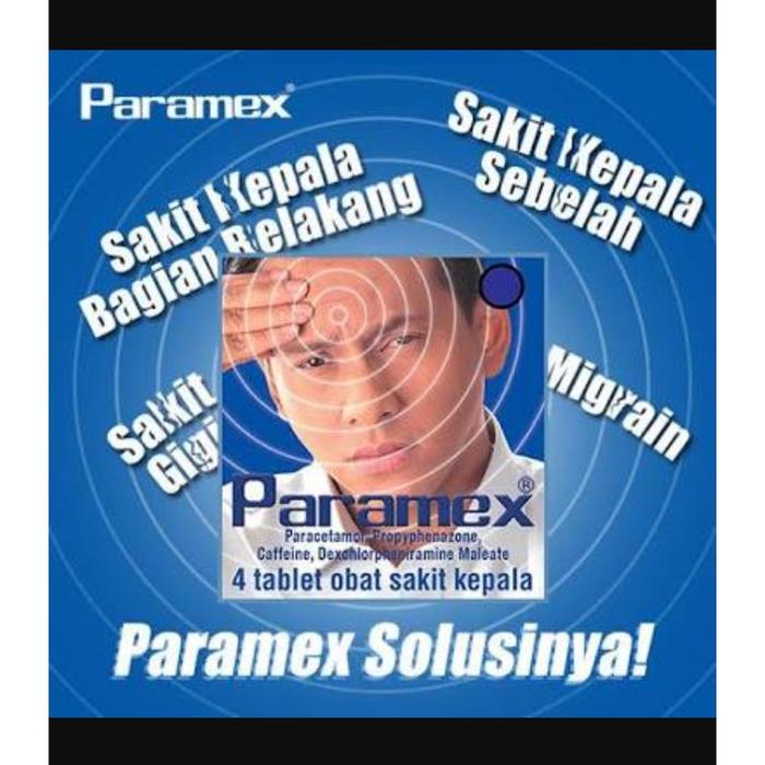 Paramex Tablet / Obat Sakit Kepala - Sabira