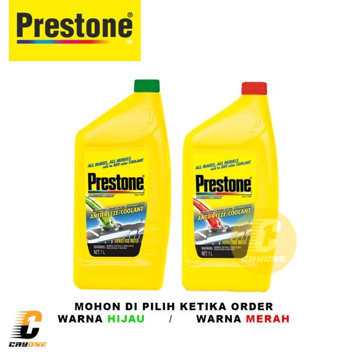 Prestone Antifreeze Radiator Coolant Green 1 Liter - Sabira