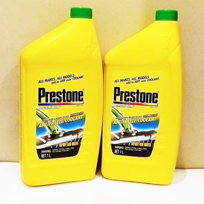 Prestone Antifreeze Radiator Coolant Green 1 Liter - Sabira