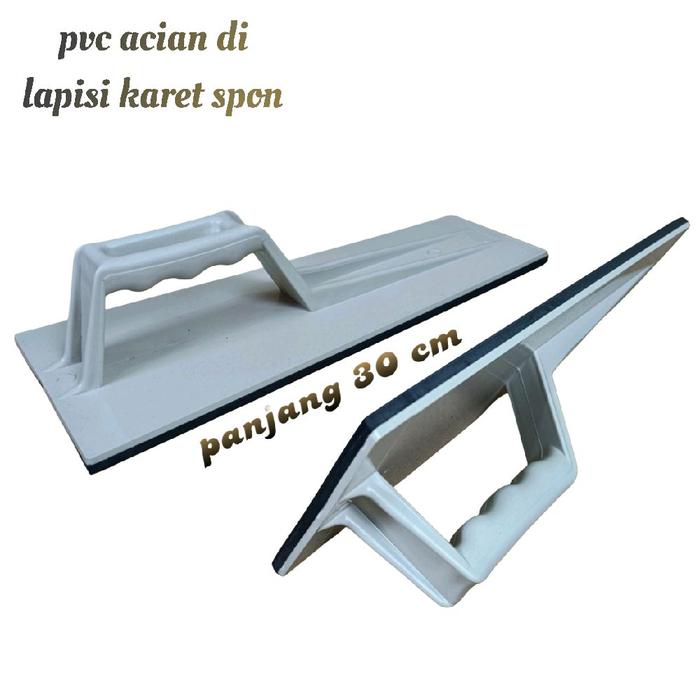 Roskam PVC Dilapisi Karet Spon untuk Acian dan Plester Cat - Sabira