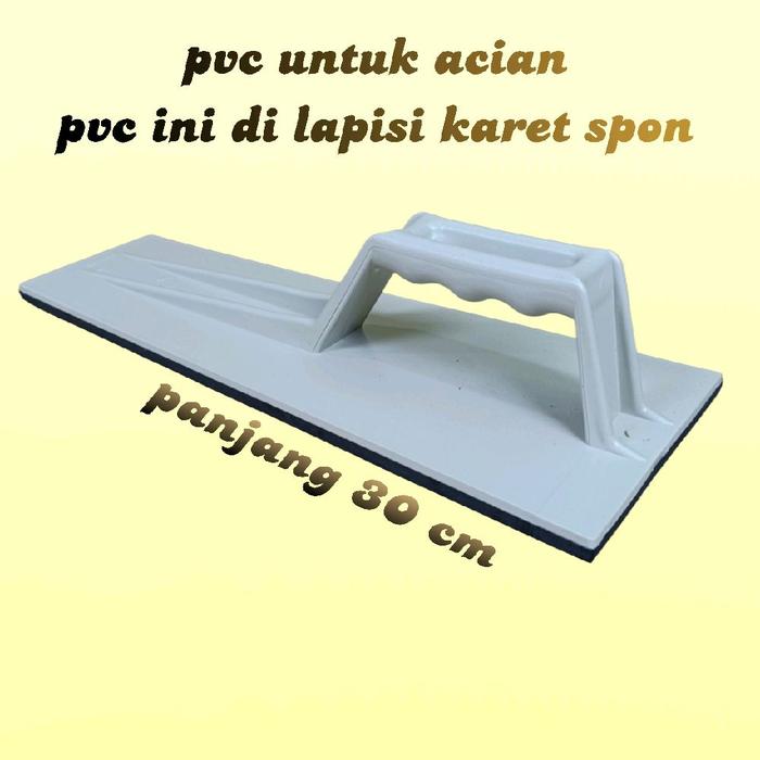 Roskam PVC Dilapisi Karet Spon untuk Acian dan Plester Cat - Sabira