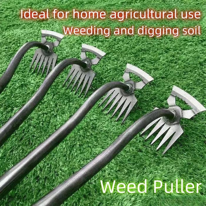 Alat Pencabut Rumput Manual 6/8/11 Gigi untuk Kebun dan Taman - Sabira