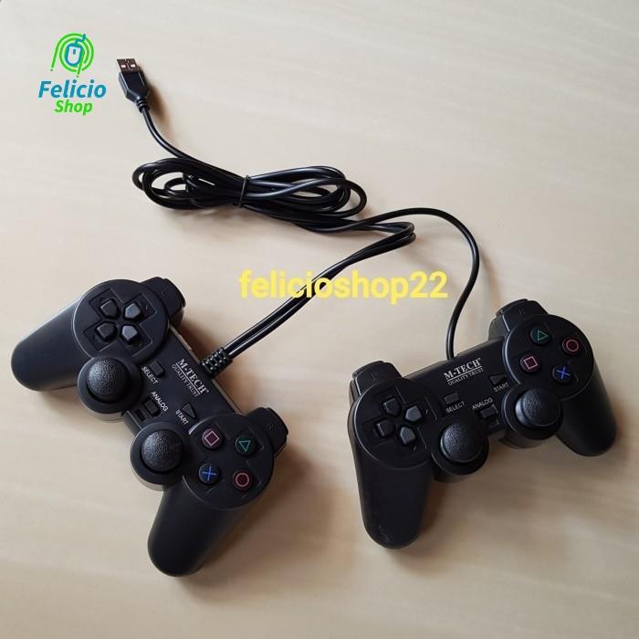 Gamepad Joystick USB Double Stick M Tech untuk PS & PC – Harga ...