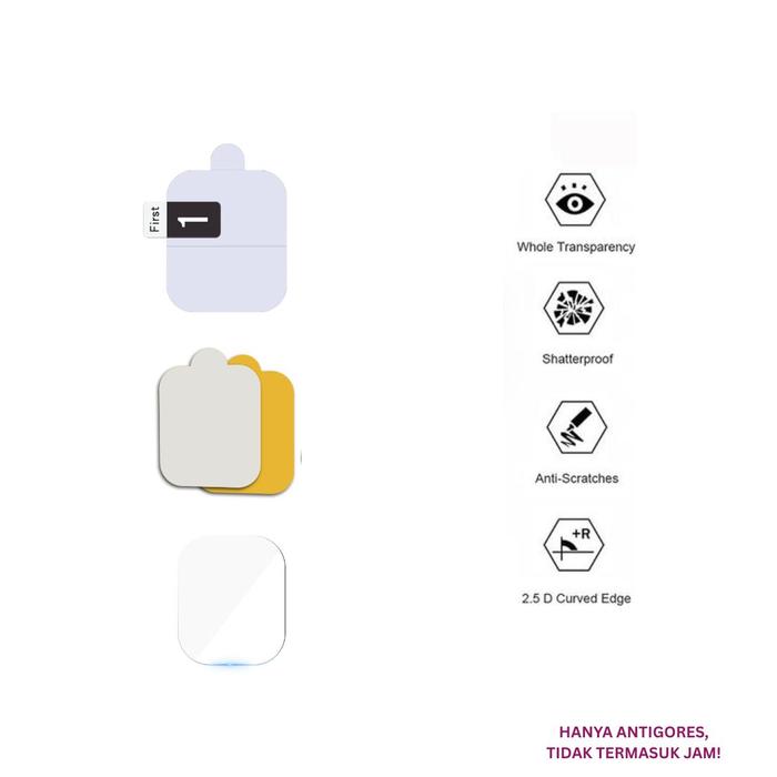 2D Hydrogel untuk Advan S1, S2 Pro, dan SE1 Smartwatch - Sabira