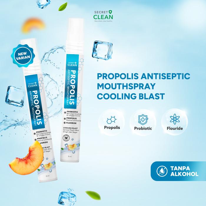 Secret Clean Propolis Antiseptic Mouthwash: Solusi Lengkap Kesehatan ...