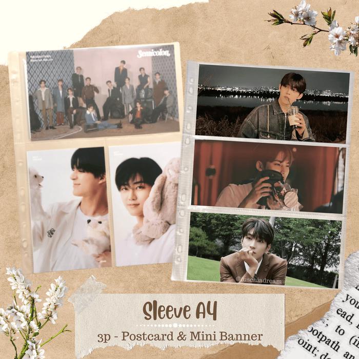 Postcard Sleeve Bambi (3p) untuk Binder A4 2/3/4 Ring - Sabira