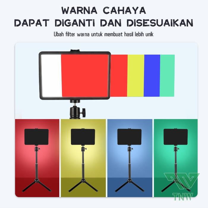 TNW Lampu LED Video Light: Solusi Pencahayaan Profesional untuk Konten ...
