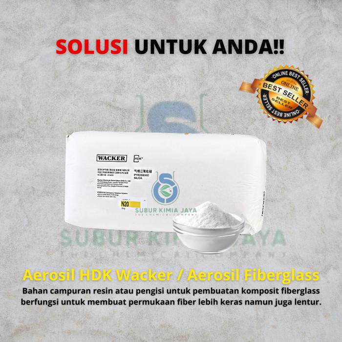 Aerosil HDK Wacker N20 – Pengental Resin & Penguat Fiberglass Premium 250 Gr - Sabira