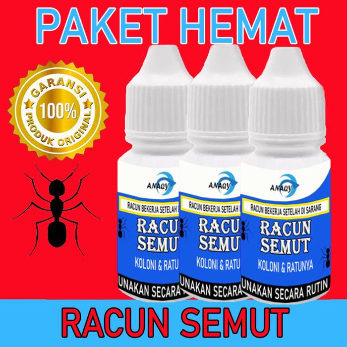 Anaqy Racun Pembasmi Koloni Semut Ampuh 20gr Formula Gel Pembasmi Semut ...