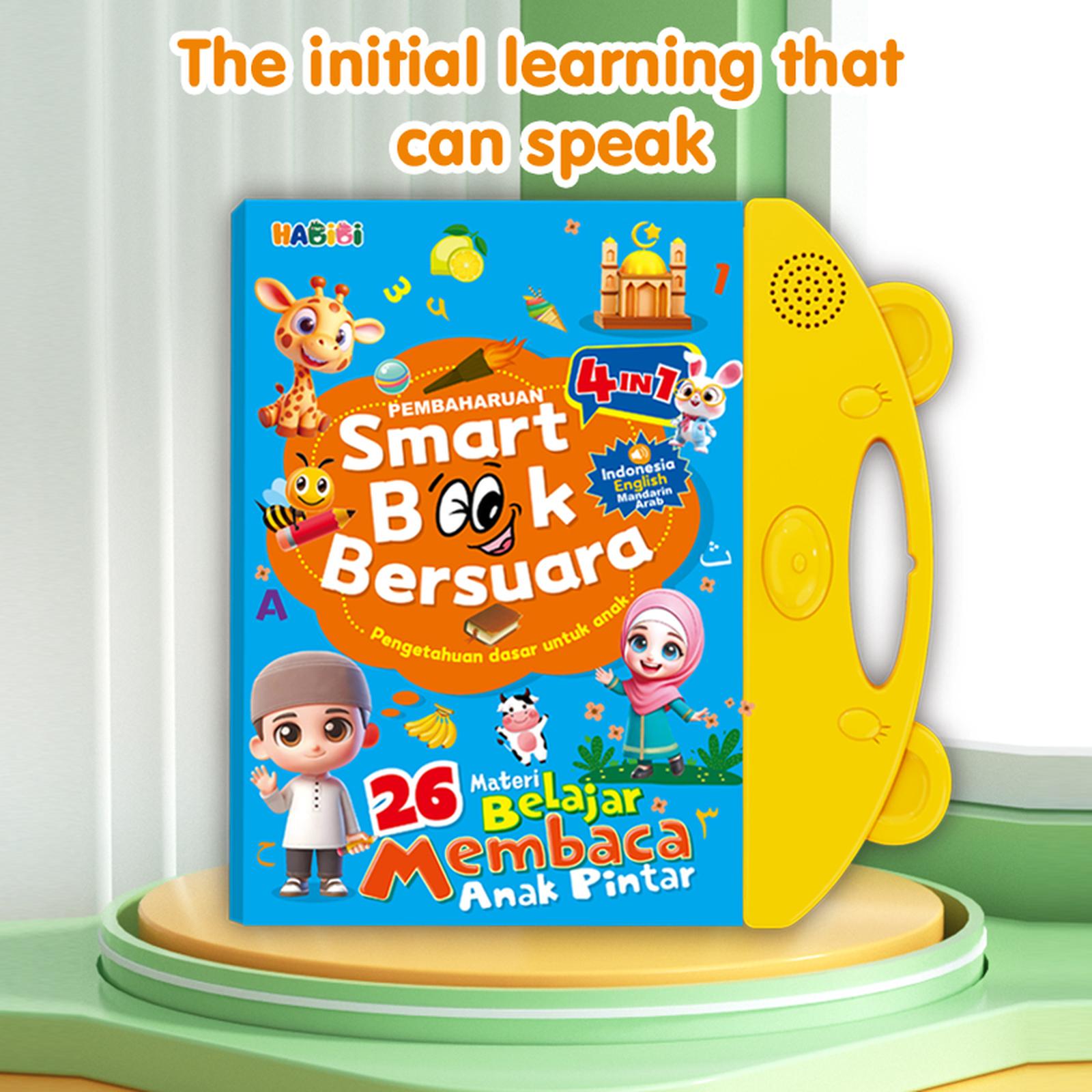 Habibi Buku Edukasi Elektronik 4-in-1 Bersuara: Pintar 4 Bahasa Sejak ...