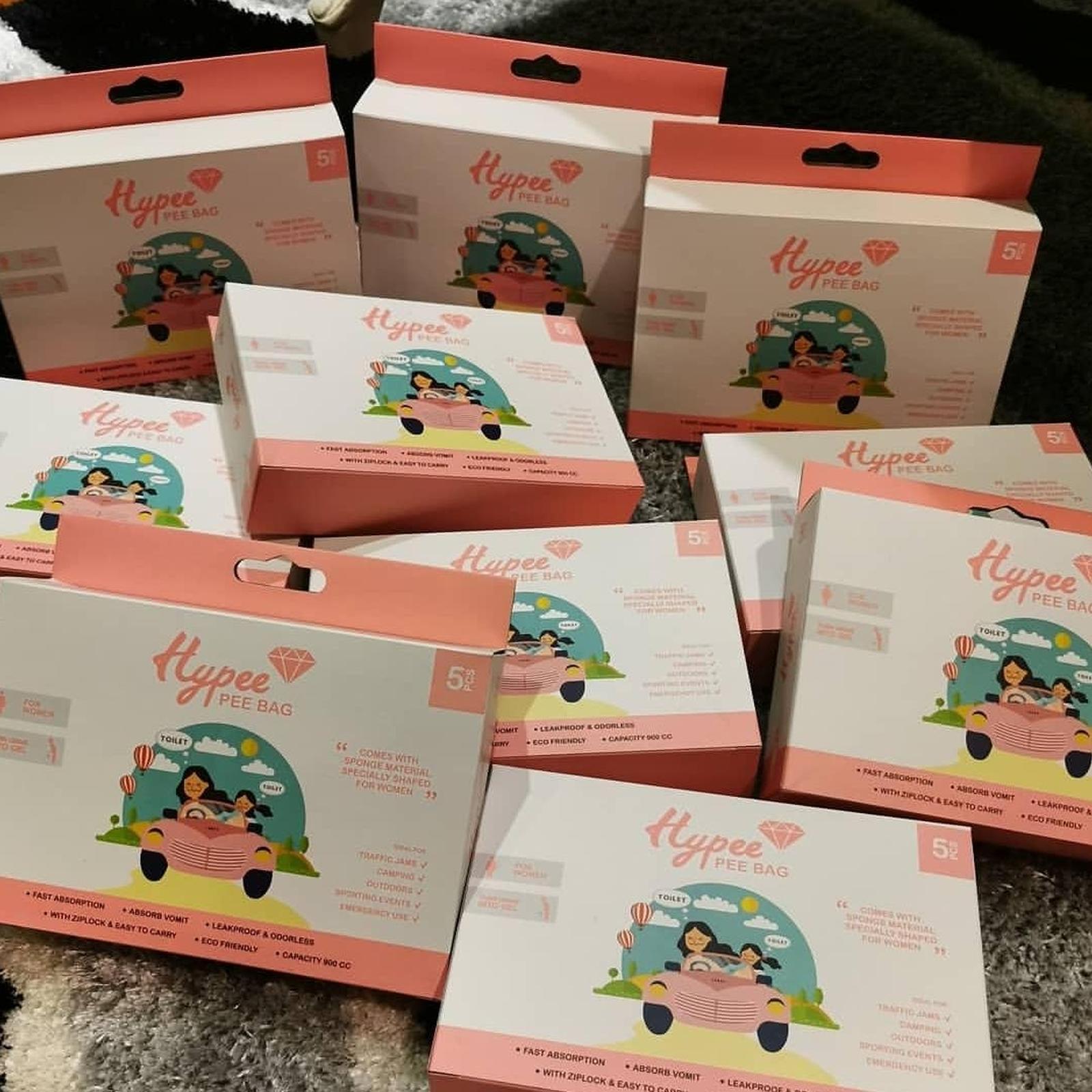 Hypee Pee Bag Girl: Solusi Buang Air Kecil Praktis dan Higienis untuk ...