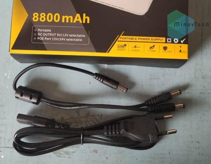 Kenika Portable Mini UPS DC POE Lithium 8800mAh [POE-430P]: Solusi Daya Tanpa Henti untuk ...