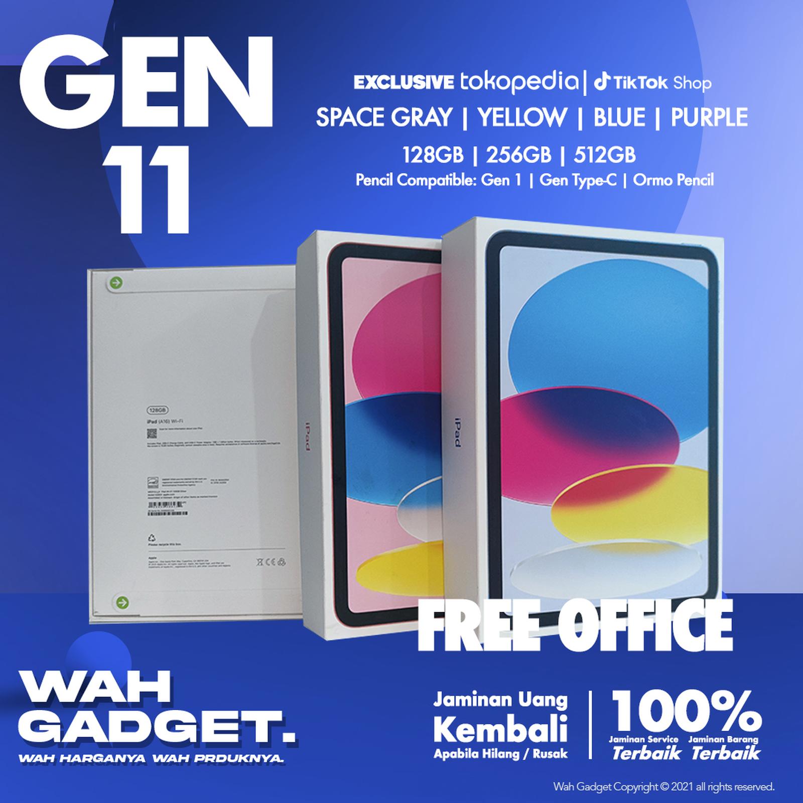 iPad 11 (Generasi ke-4) Chip A16 Bionic | WiFi Only | BNIB Garansi ...