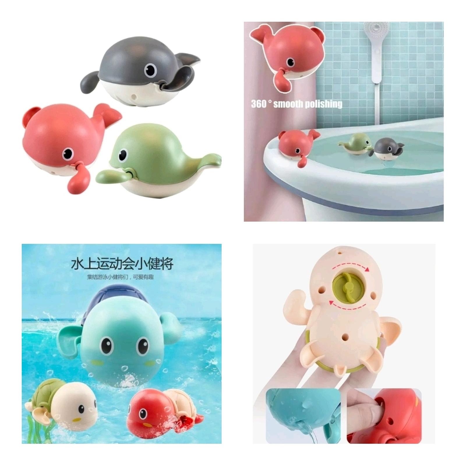 Mainan Mandi Anak Boneka Kura Kura Berenang ~ Little Turtle Swimming ...