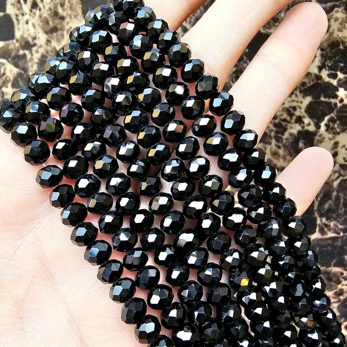 Manik Manik Crystal Kristal Ceko 6mm & 8mm untuk Karya DIY-mu! - Sabira