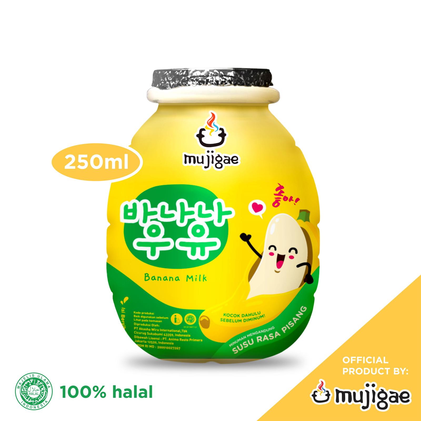 Mujigae By Wonhae Banana Milk Original 250 Ml – Susu Pisang Autentik ...