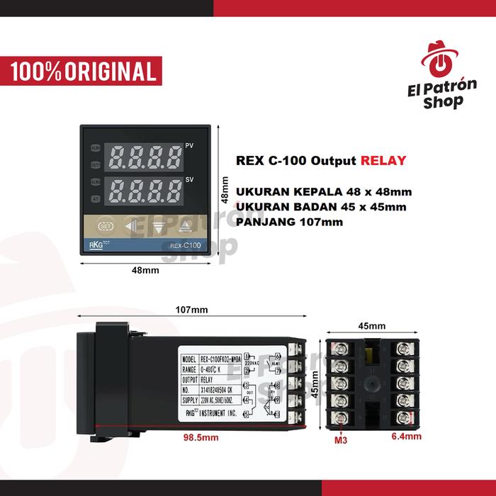 PID Rex C100: Kontrol Suhu Presisi Tinggi untuk Aplikasi Industri - Sabira