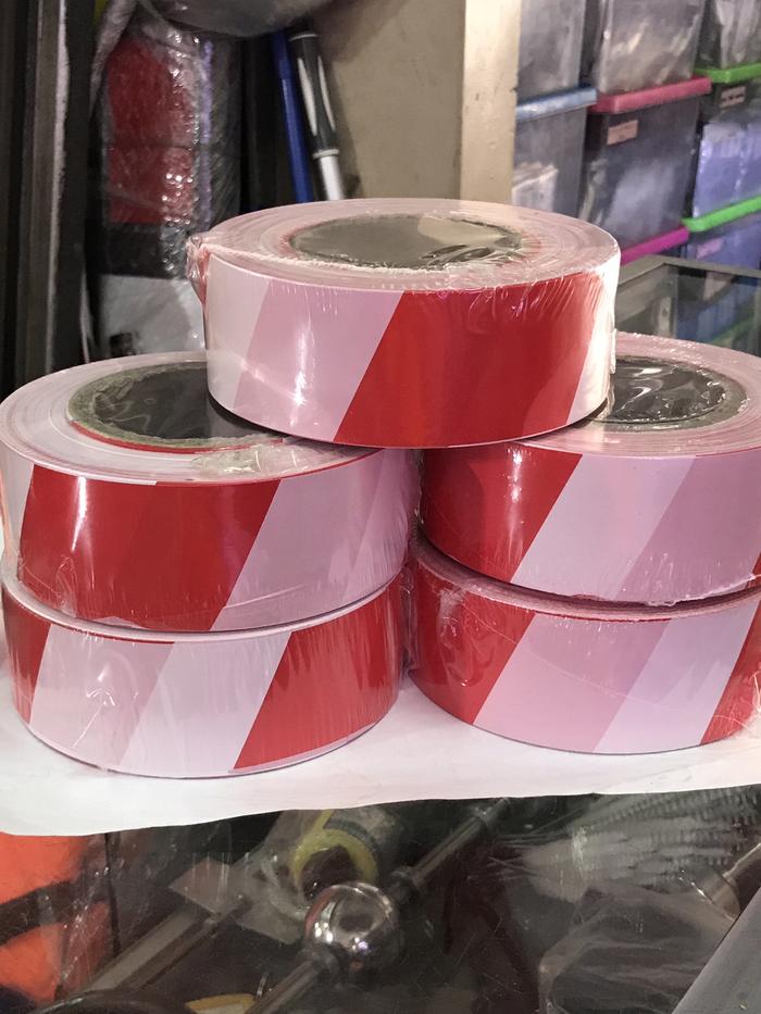 Police Line Merah Putih Premium 2” x 300 Meter - Sabira