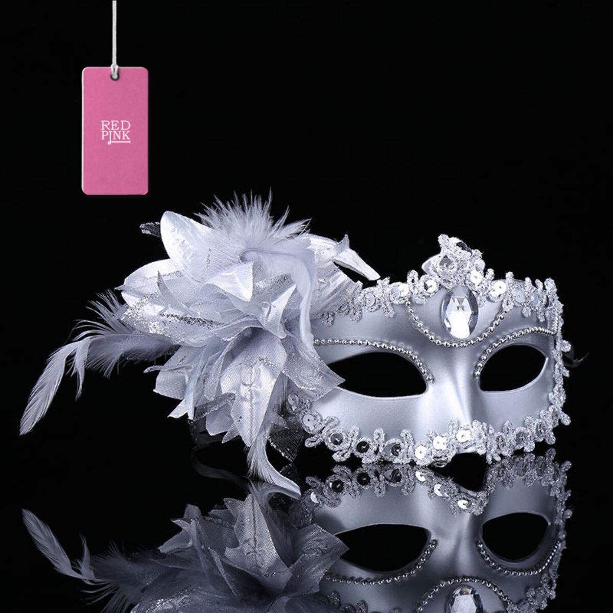 Topeng Mask Party RedPink – Tampil Memukau di Setiap Momen Pesta! - Sabira