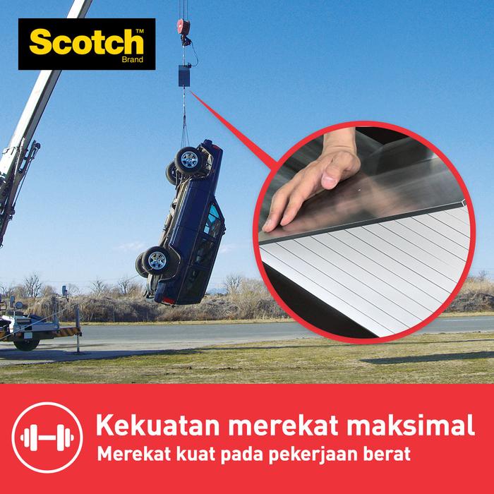 3M Scotch Double-Sided Mounting Tape Extreme: Perekat Kuat Tahan Cuaca ...