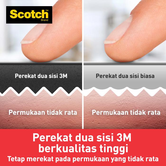 3M Scotch Double-Sided Mounting Tape Extreme: Perekat Kuat Tahan Cuaca ...