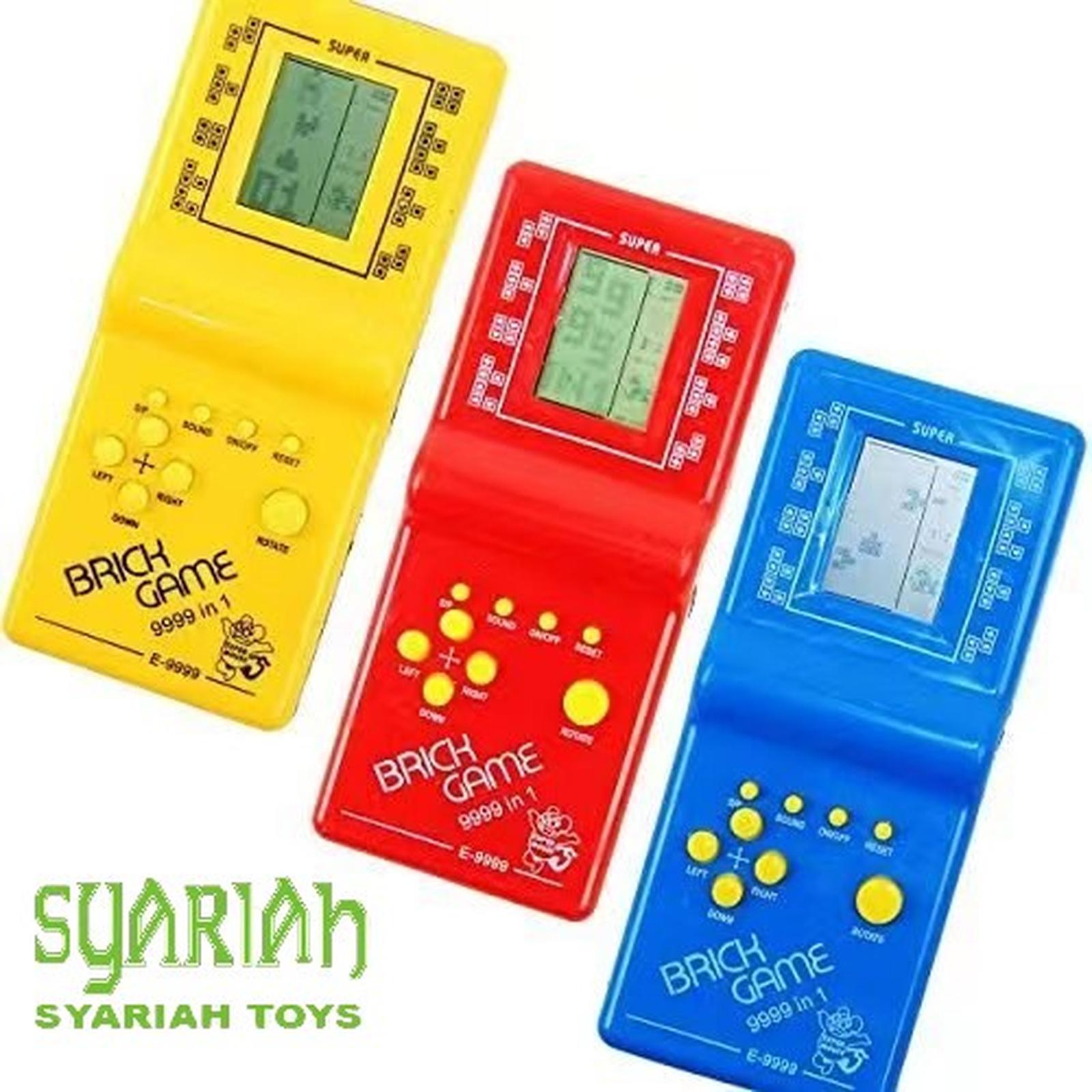 Syariah Toys Mainan Anak Brick Game Tetris 9999: Permainan Klasik yang ...