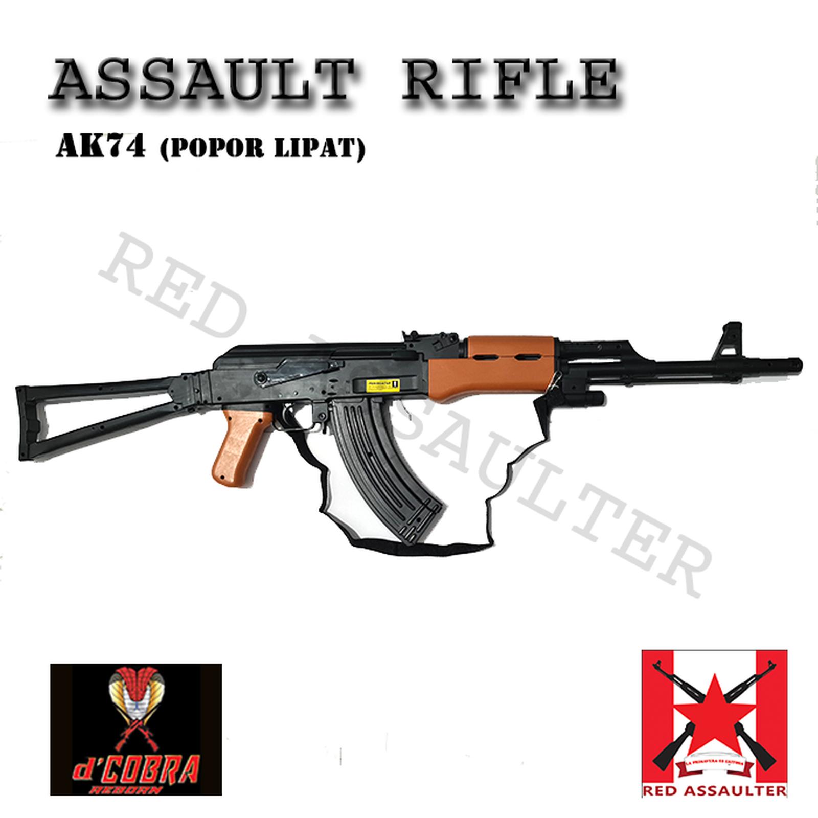 AK74 AK-74 Special Force Dcobra Mainan Tembakan Kokang Spring - Sabira