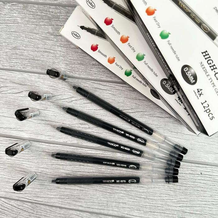 Azka Stationery Selusin Pulpen Gel Zuixua 0.4mm – Tulis Lebih Rapi ...