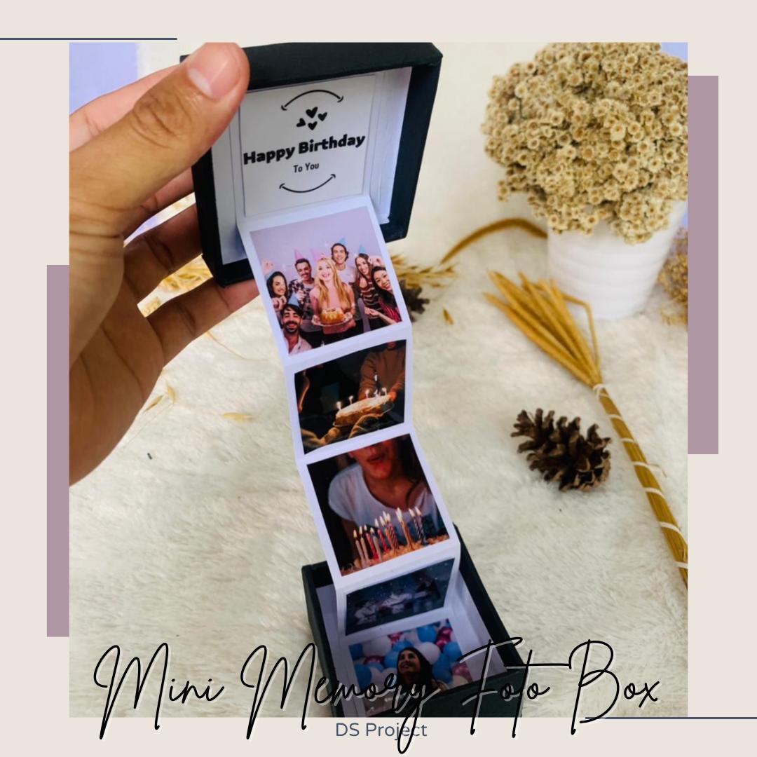 Box Mini Memory Birthday Putih 6 Foto – Hadiah Spesial untuk Orang ...