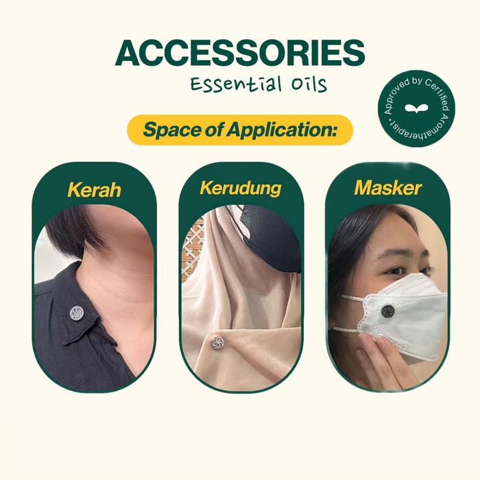 Capsen Magnetic Diffuser Clip: Aromaterapi Autentik untuk Hidup Sehat ...
