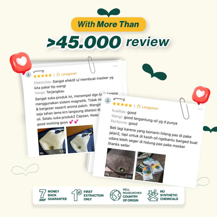 Capsen Magnetic Diffuser Clip: Aromaterapi Autentik untuk Hidup Sehat ...