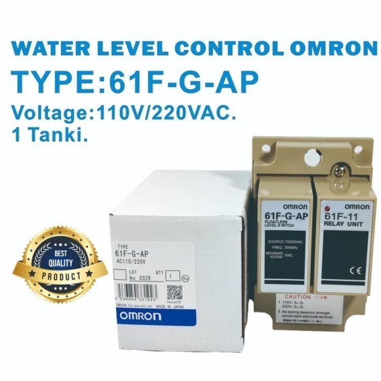 Floatless Level Switch Water Level Control WLC-1 Tanki 61F-G-AP Omron ...