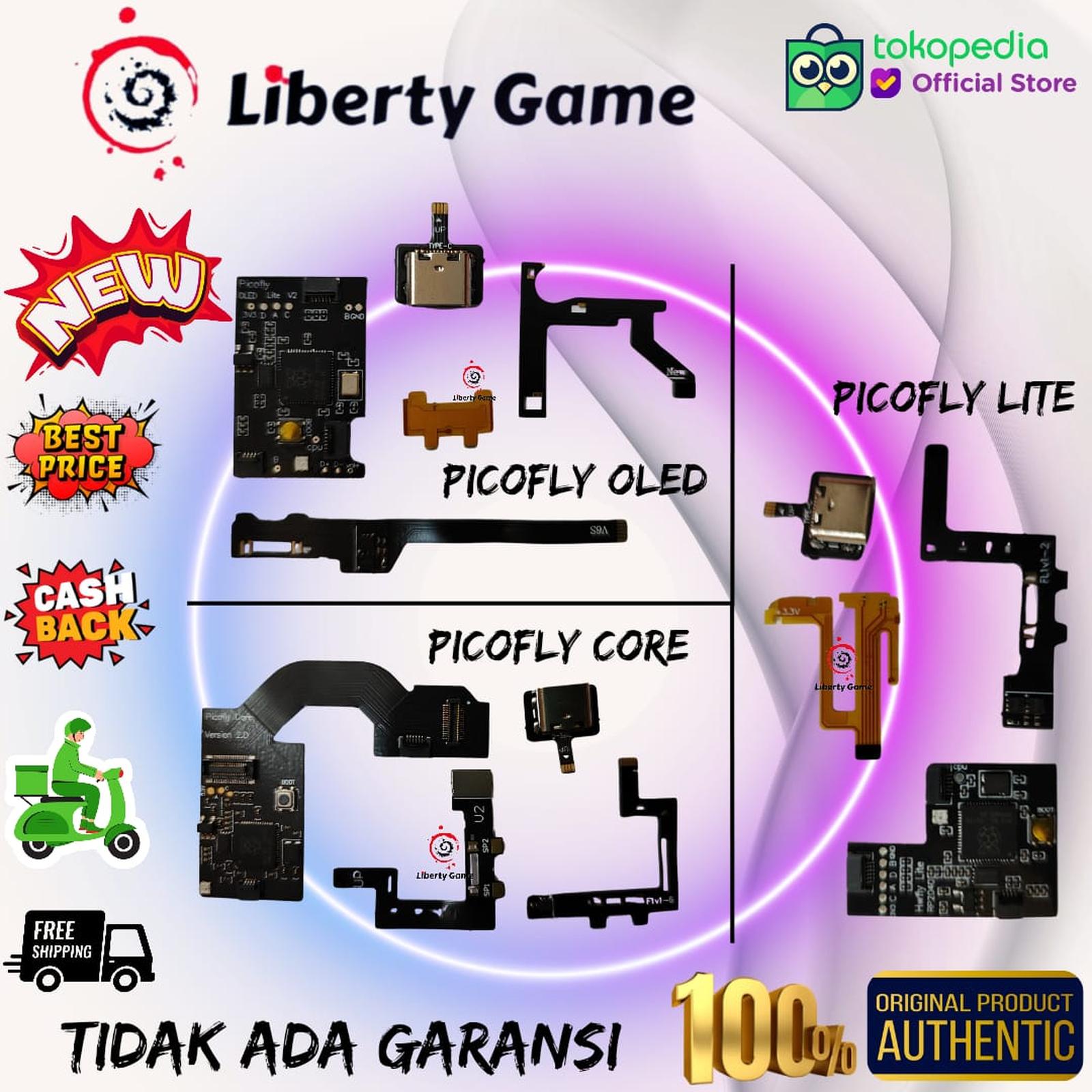 Hwfly Picofly Rp2040 Chip Mod untuk Nintendo Switch V1, V2, OLED, dan ...