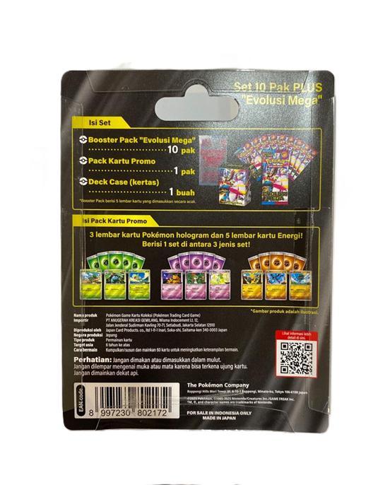 Kartu Pokemon TCG Booster Pack Mega Evolusi Kobaran Biru - Sabira