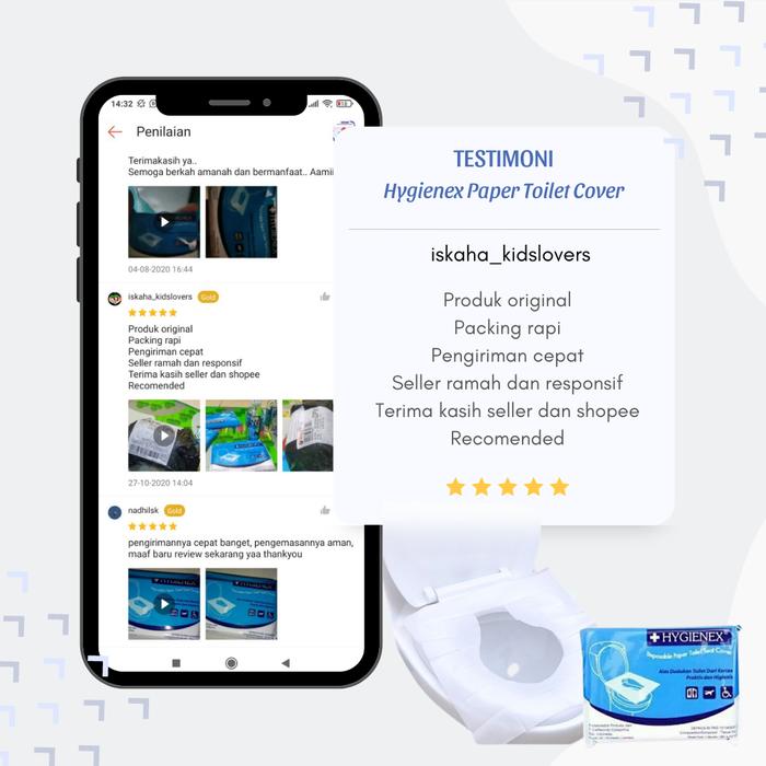 Kertas Toilet Hygienex Per Box: Solusi Higienis untuk Toilet Umum - Sabira