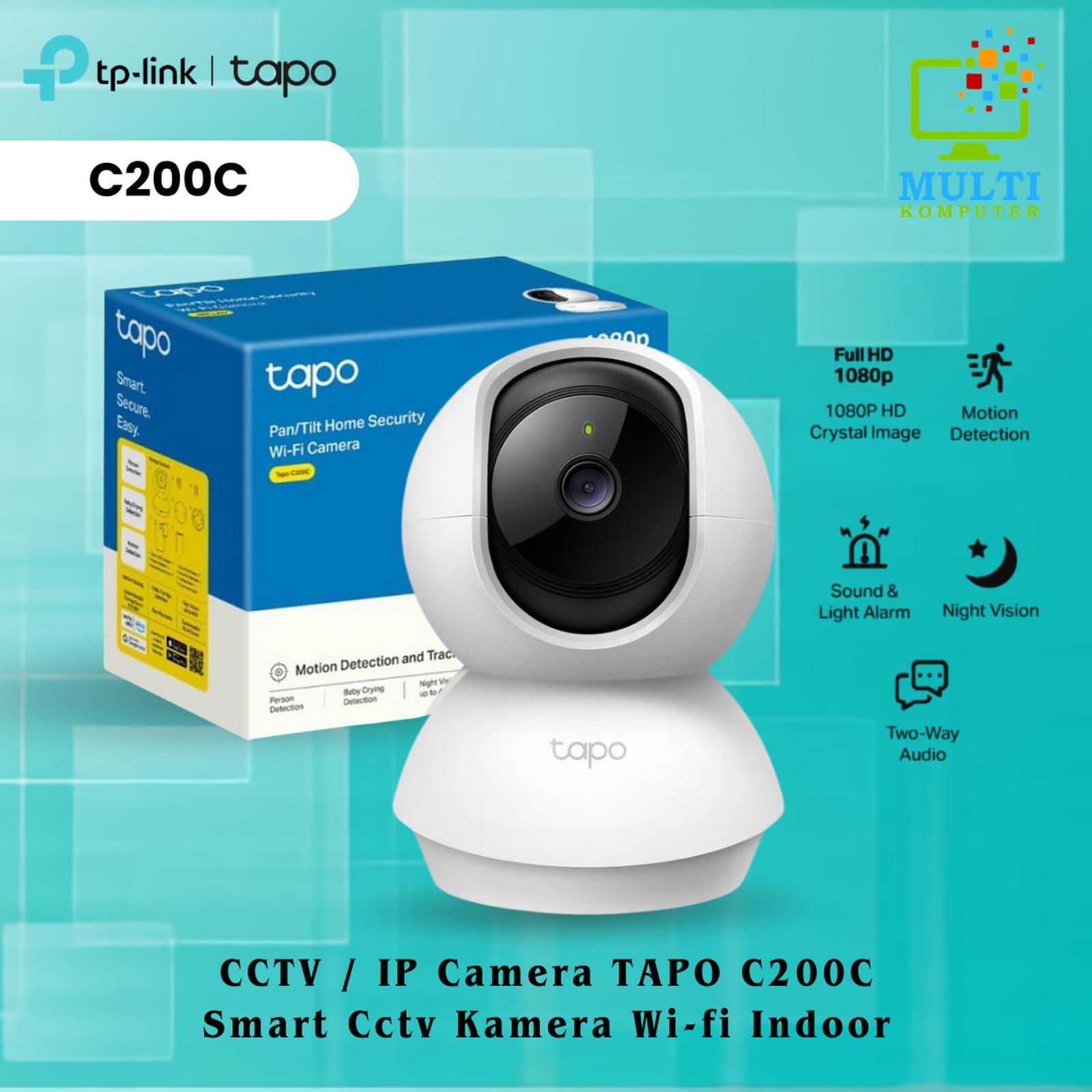 Tp-link Tapo C200c Pan/tilt Home Security Wi-fi Camera Tapo C 200c - Sabira